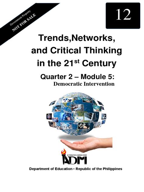 Trends Networks And Critical Thinking In The 21st Century Q4 Module 5 V4 Pdf Democracy