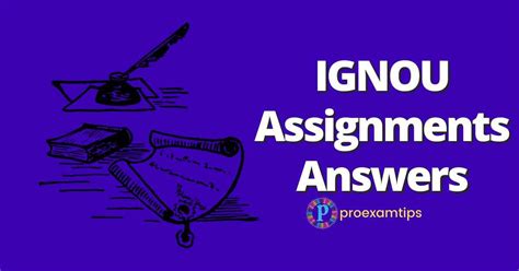 IGNOU Assignments 2020 23 Best Ways To Write And Submit