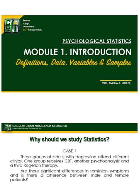 Module 1 Psych Stat Pdf Sampling Statistics Stratified Sampling