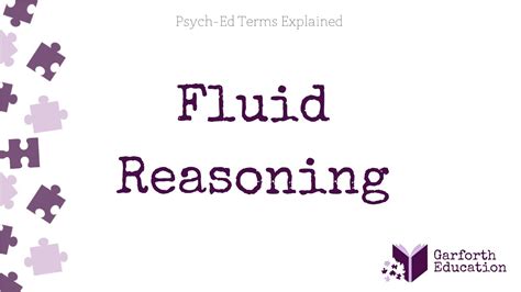 Fluid Reasoning Meaning