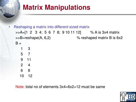 Ppt Matlab Vectors And Matrices Powerpoint Presentation Free Download Id 4061872