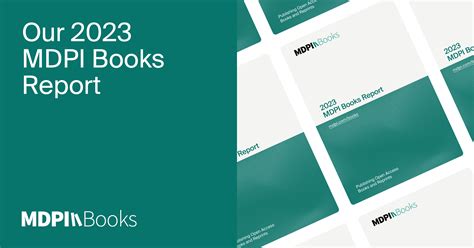 Publishing Open Access Books And Reprints Mdpi Books