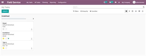 Field Service Module In Odoo 14