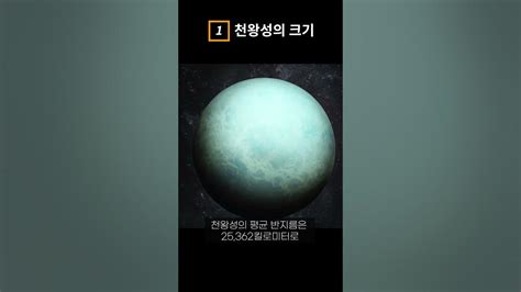 거대한 얼음 행성우리 태양계의 행성｜천왕성 Youtube