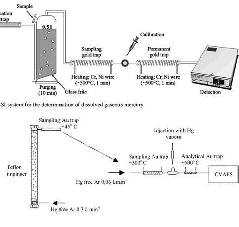 Schematic Set Up Of The Gu System For The Determination Of Dissolved