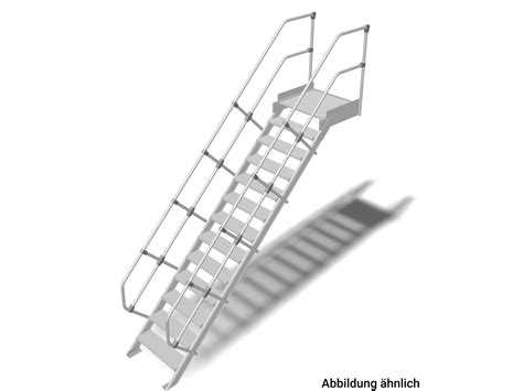 Buy Stair With Platform 45° 13 Step At Alulock