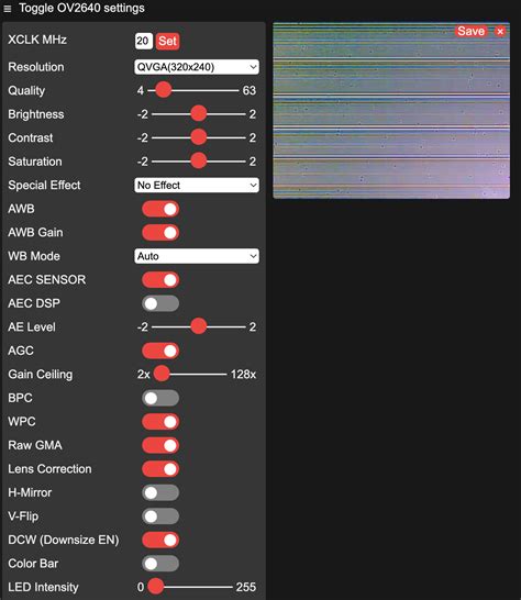 Esp32 Cam Ai Thinker Images Are Distorted General Guidance Arduino Forum