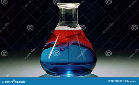 Mixture Chemistry Flask Stock Illustration Illustration Of Experiment