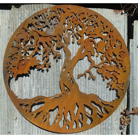 Outdoor Metal Wall Art Add Style To Your Home Old N Dazed