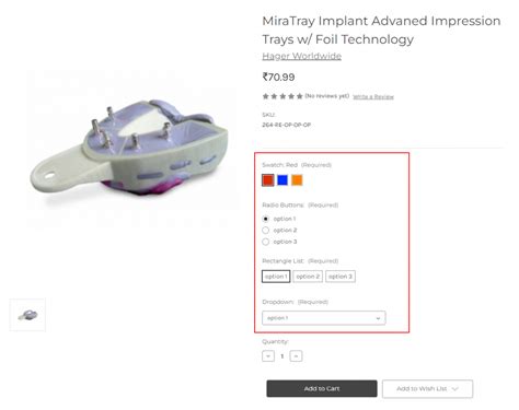 List Of Option Types In Bigcommerce Bay Software