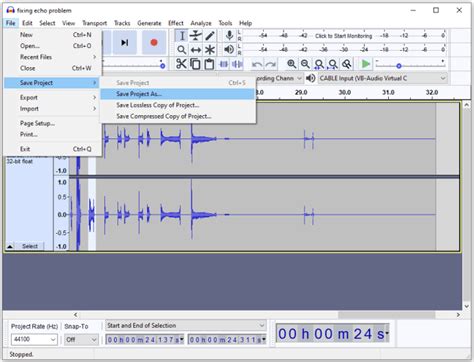 How To Remove An Echo In Audacity