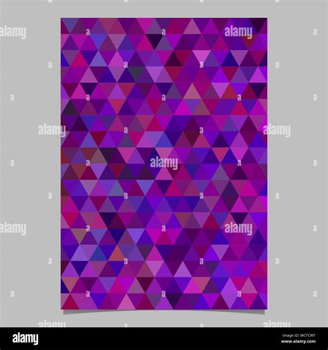Purple Brochure Stock Vector Images Alamy
