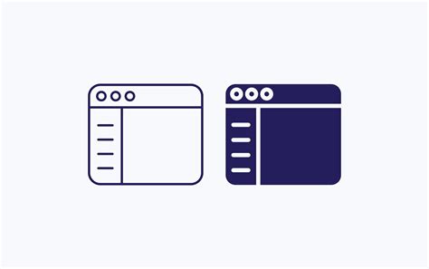 Web Browser Vector Illustration Icon 15756236 Vector Art At Vecteezy