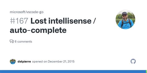Lost Intellisense Auto Complete Issue Microsoft Vscode Go GitHub