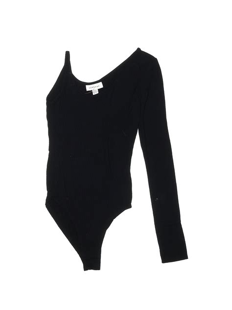 Topshop Black Bodysuit Size 0 2 70 Off Thredup