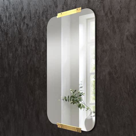 Зеркало с креплением из латуни Кэндлер — купить в интернет-магазине ...