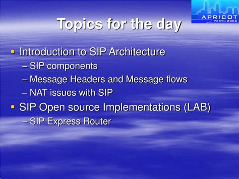 PPT Introduction To SIP And Open Source VoIP Implementations PowerPoint Presentation ID