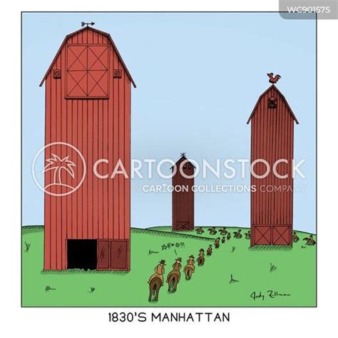 Manhattan Grid Cartoons And Comics Funny Pictures From Cartoonstock
