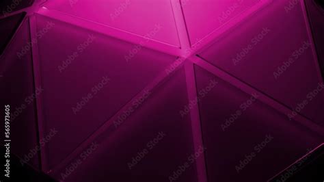 Rotating 3d Figure With Triangular Parts Design 3d Figure Rotates In