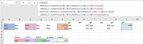 Indexing Excel Struggling With Complex Indexmatchmatch Lookup