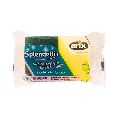 Arix Synthetic Sponge Scourer Easy Grip 2s