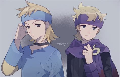 Morty Pokemon And 3 More Drawn By Oshitaberu Danbooru