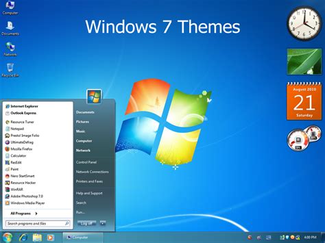 Windows 7 Themes By Vher528 On Deviantart