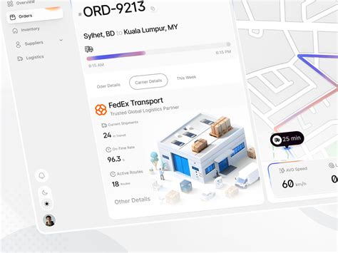 Order Tracking Dashboard Logistics And Shipment Ui By F I Suhan Ui Ux And Web Designer On Dribbble