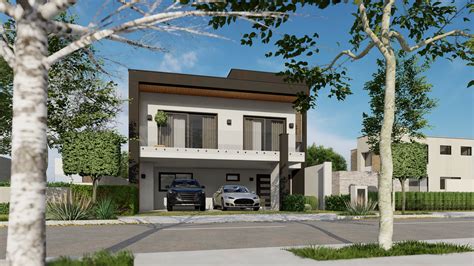 Casa Moderna Con Ventanales ⭐ Un Hermoso Diseño Conócela