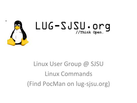 Linux Commands Ppt
