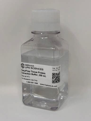 Bottle Of Easyprep Protein Extraction Buffer For Extracting Proteins