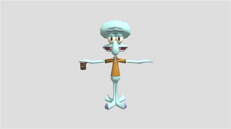 Squidward Skin Download Free 3d Model By Samrahimi2013 [8db5fb2] Sketchfab