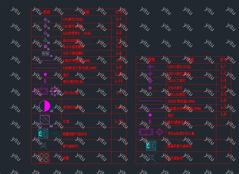 开关插座cad图库，开关插座cad图纸下载 素材下载 易图网cad设计图纸库