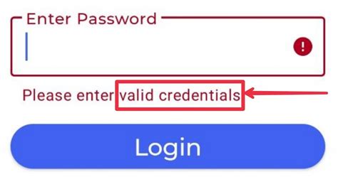 What Is Valid Invalid Credentials In Password And Account Data Youtube