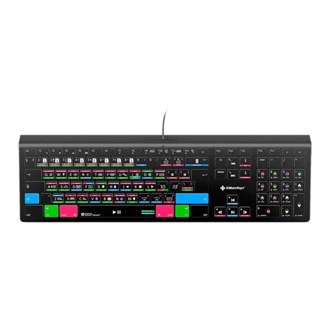 Editorskeys Davinci Resolve 16 Backlit Keyboard Ln106457 Drbm Bl Mac Uk Scan Uk