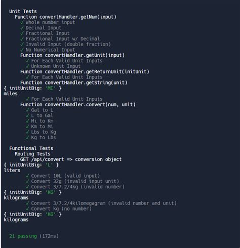 Quality Assurance Projects Metric Imperial Converter Javascript