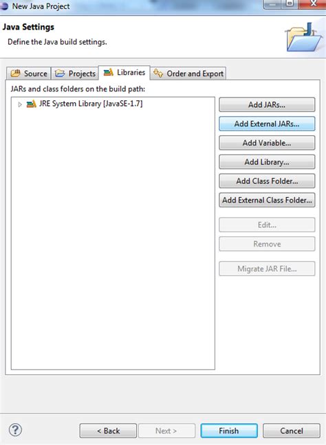 Java Using A Library In Source Code In Eclipse Stack Overflow