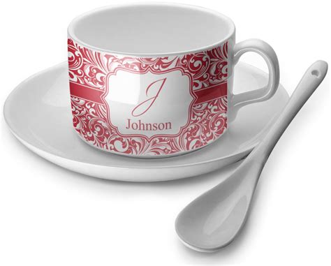 Swirl Tea Cup Single Personalized Youcustomizeit