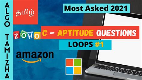C Aptitude Questions For Coding Interviews Latest C Loop Questions 1 Zoho C Aptitude