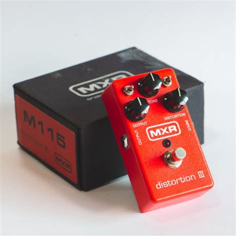 เอฟเฟคกตาร MXR DISTORTION III MOD กอน เสยงแตก สแดงแปรด Shopee Thailand