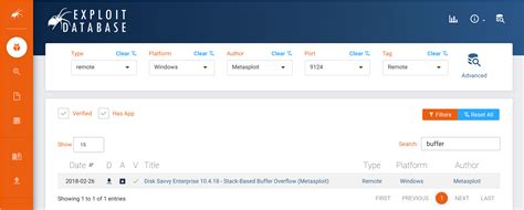 Exploit Database Redesign