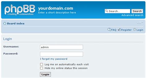 PhpBB Administration Tutorial FastWebHost Tutorials