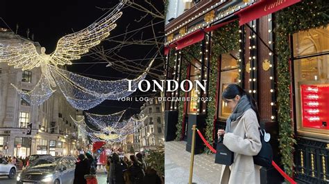 Eng🇬🇧🎄 Christmas In London런던의 크리스마스 And 연말 런던 브이로그 크리스마스 마켓 노팅힐 Regent Street 맛집 And 카페 다