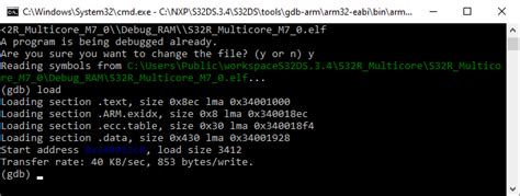 Howto Command Line Gdb Debugging With S32 Debug Probe For S32r45 Nxp