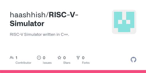 GitHub Haashhish RISC V Simulator RISC V Simulator Written In C