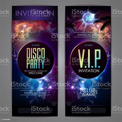 디스코 공 배경입니다 오픈 스페이스 배경에 디스코 파티 포스터입니다 나이트 클럽 나이트클럽에 대한 스톡 벡터 아트 및 기타 이미지 나이트클럽 네온 동작 활동 Istock