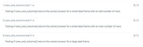 Solved Write A Function Named Rows And Columns That Takes Chegg