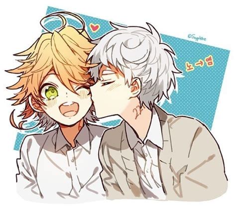 Norman X Emma Neverland Neverland Art Anime