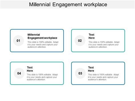 Millennial Engagement Workplace Ppt Powerpoint Presentation Diagram Graph Charts Cpb