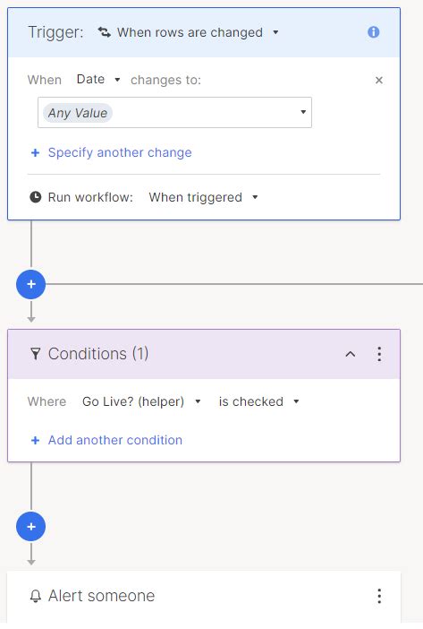 Can A Workflow Be Triggered By The Contents Of A Specific Cell
